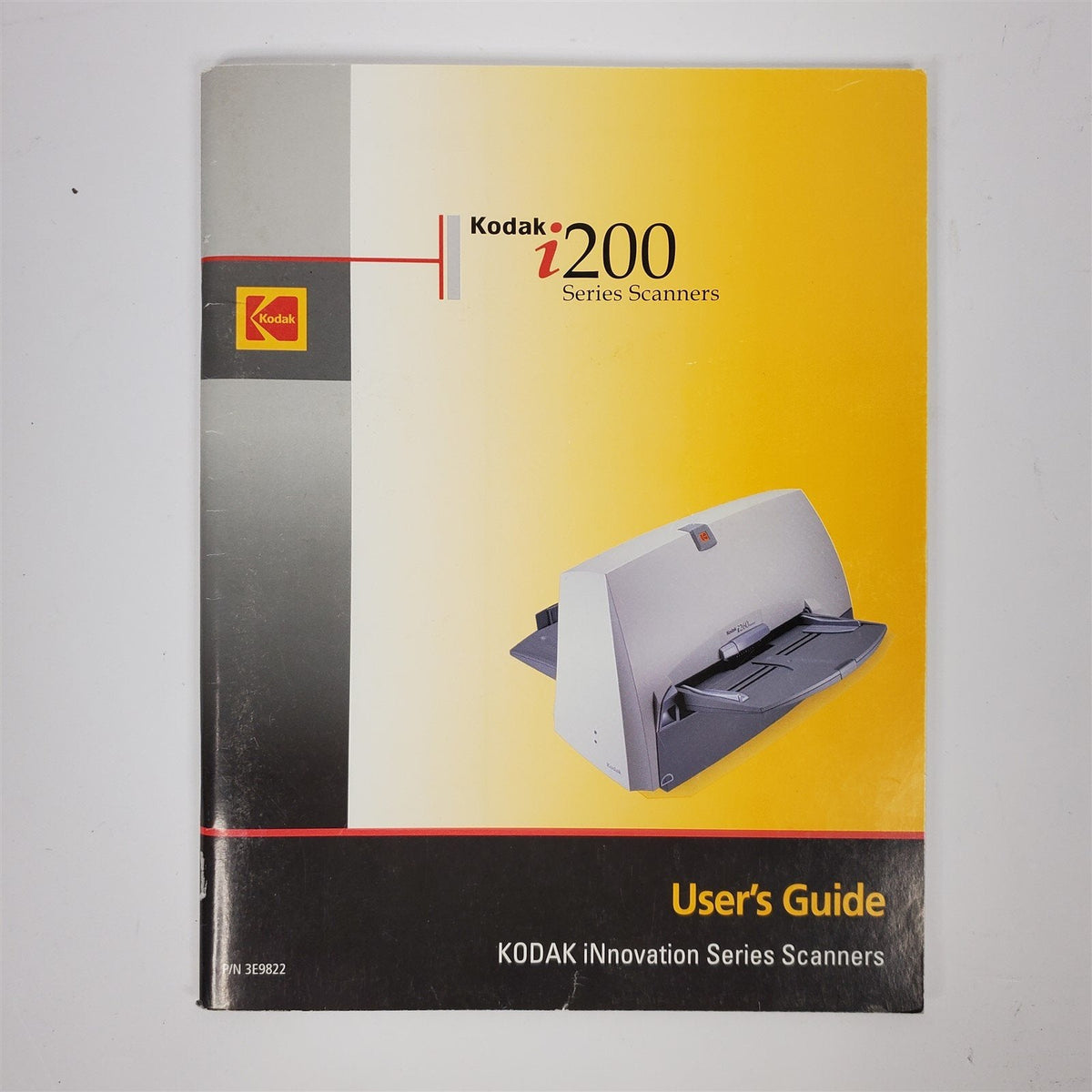 Original 2003 User's & Reference Guide, Lite Capture Software Kodak i2 ...