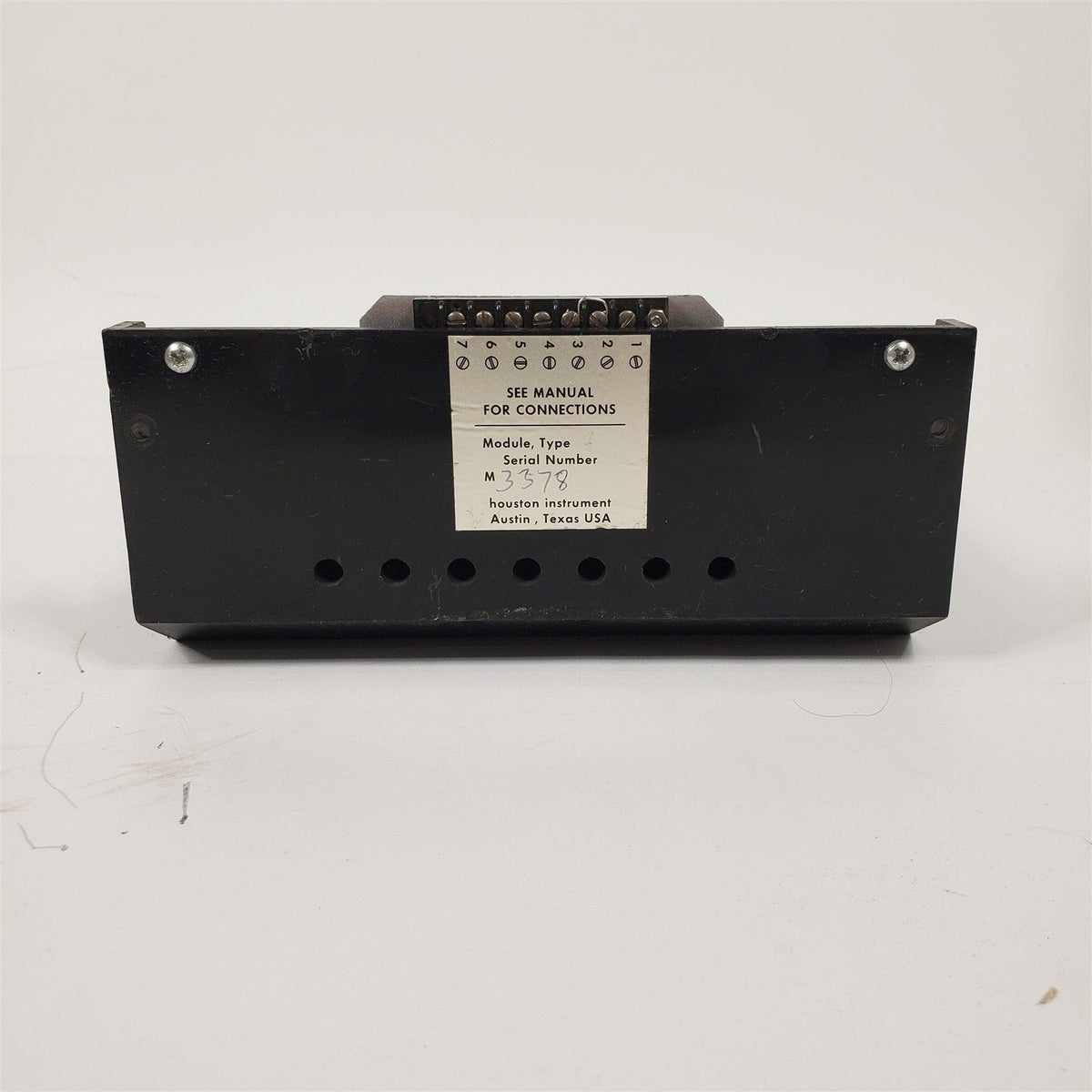 Vintage Type 1 Module for Houston Instruments 2000 Omnigraphic Recorde ...