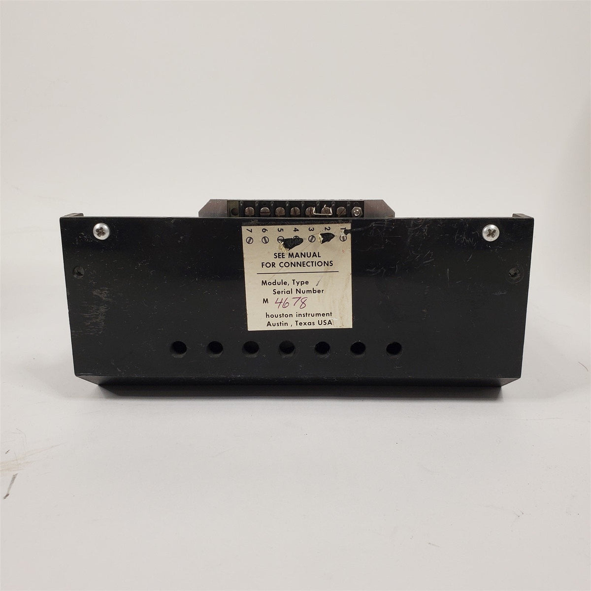 Vintage Type 7 Module for Houston Instruments 2000 Omnigraphic Recorde ...