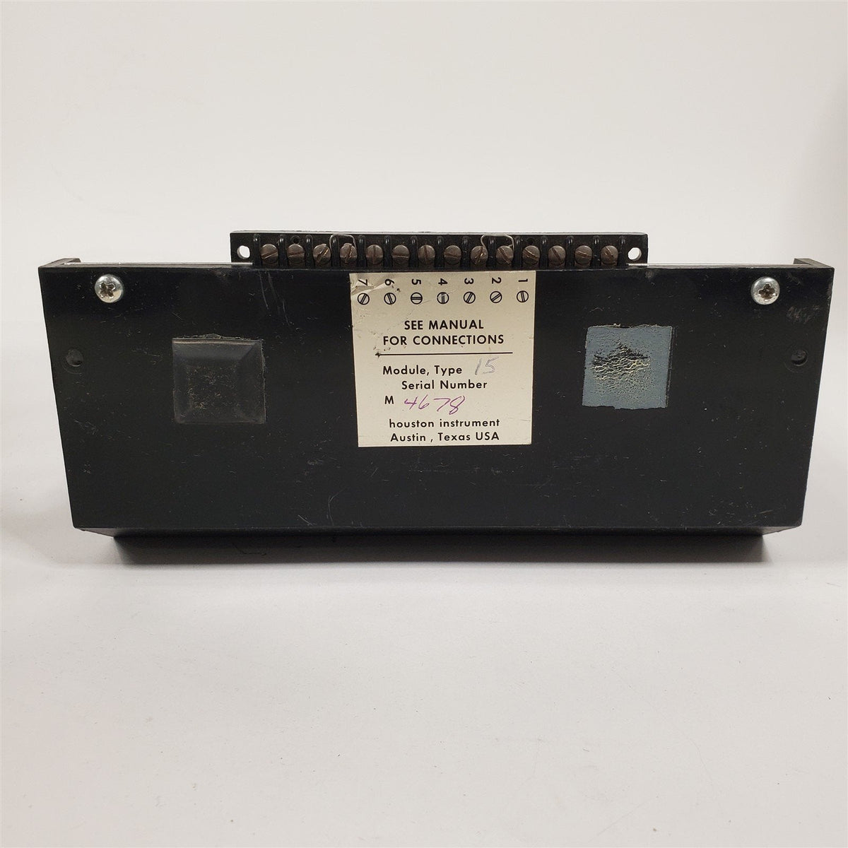 Vintage Type 15 Module for Houston Instruments 2000 Omnigraphic Record ...