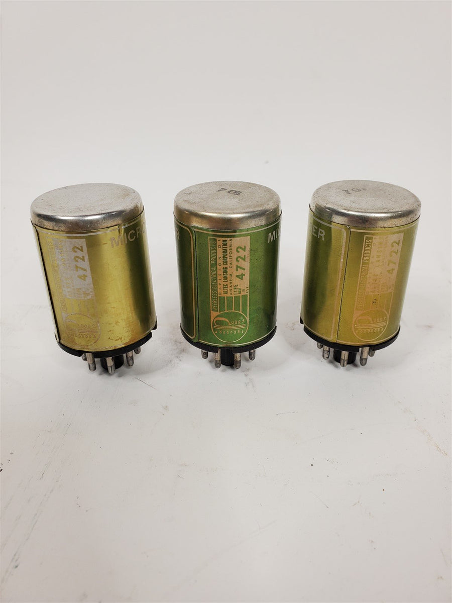 Vintage Lot of 3 Microphone Input Transformers Altec 4722 for Tube Amp ...