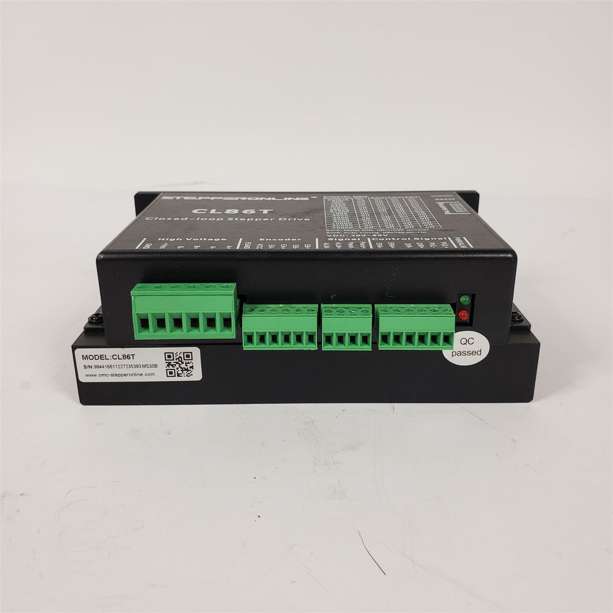 Nema 34 Closed-Loop Stepper Servo Motor Driver StepperOnline CL86T NOS ...